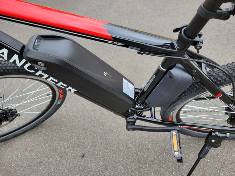 Review: Ancheer Electric Mountain Bike (26", 21-Speed) (Dynamic Red ...