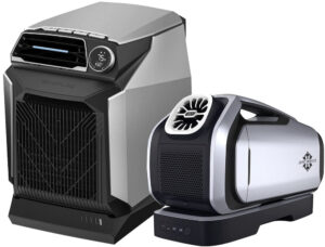 Review: EcoFlow Wave vs Zero Breeze Mark 2 Portable Air Conditioner for Camping/RV/Van Life ...
